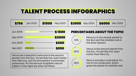 Talent Management Process Project Proposal Infographics