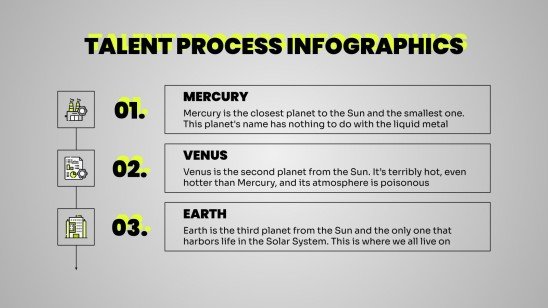 Talent Management Process Project Proposal Infographics