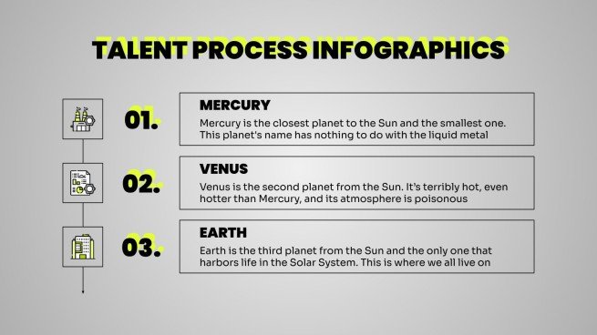 Talent Management Process Project Proposal Infographics
