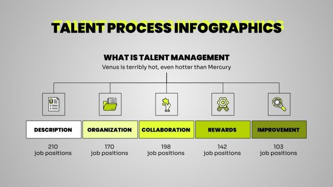 Talent Management Process Project Proposal Infographics