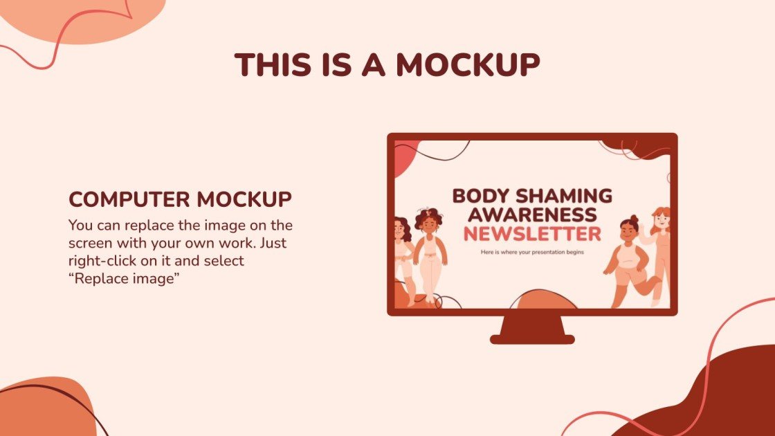 Body Shaming Awareness Newsletter | Google Slides & PPT