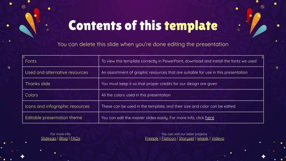 Enjoy Holi Festival! | Google Slides and PowerPoint template