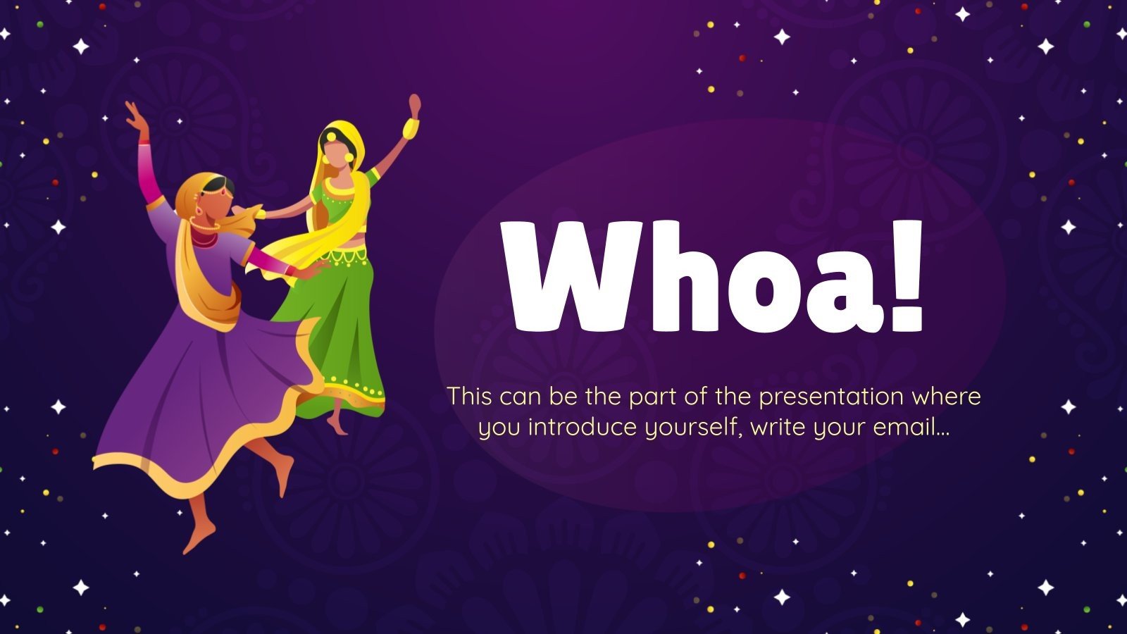 Enjoy Holi Festival! | Google Slides and PowerPoint template