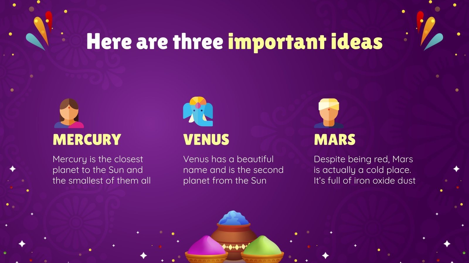 Enjoy Holi Festival! | Google Slides and PowerPoint template