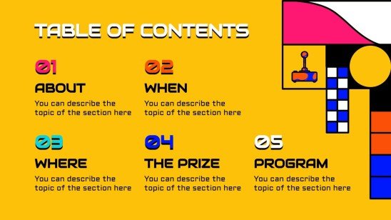 Video Game Creation Hackathon | Google Slides & PPT