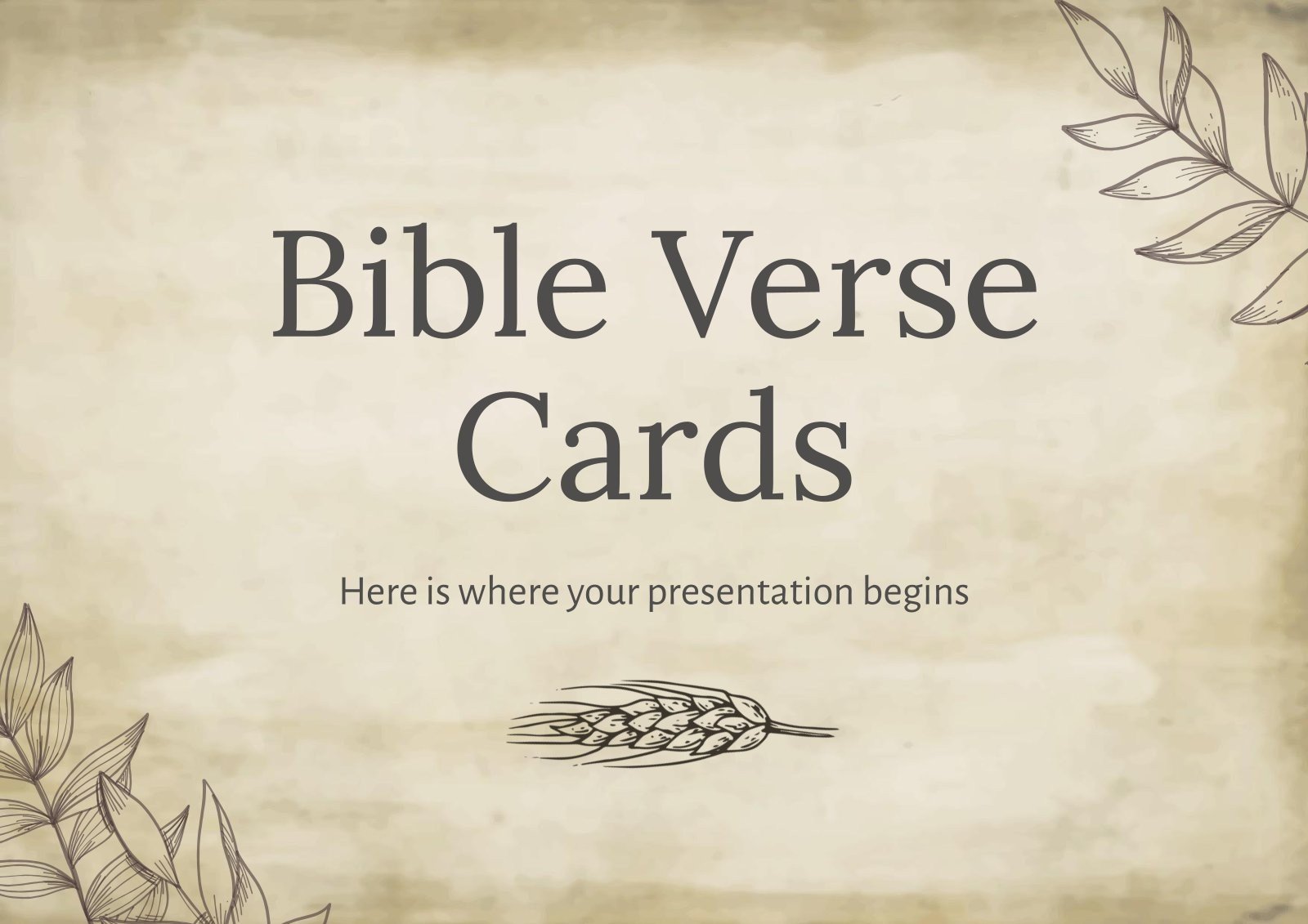 Free Bible-themed Google Slides & PowerPoint templates