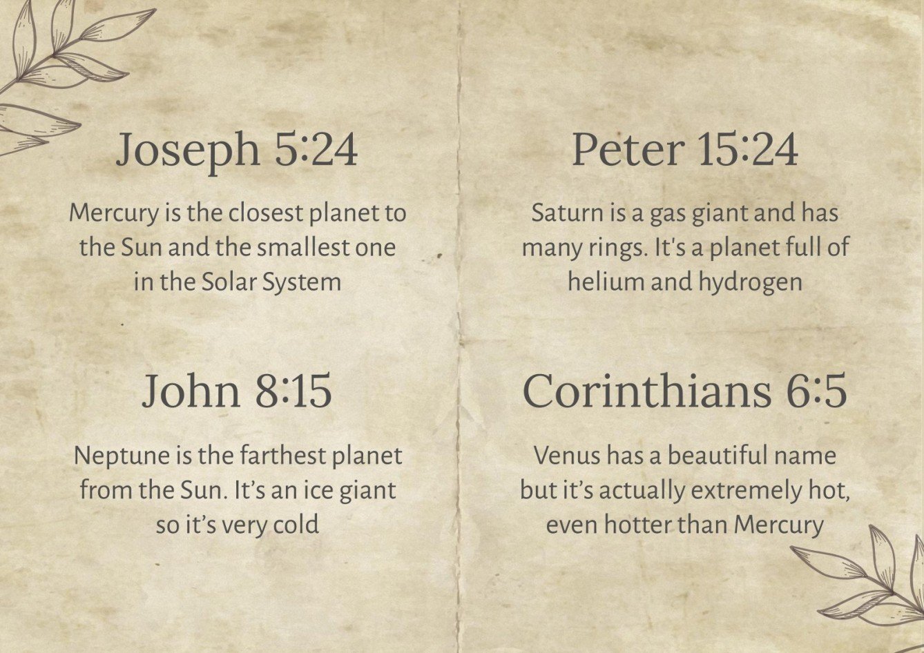 Bible Verse Cards | Google Slides & PowerPoint