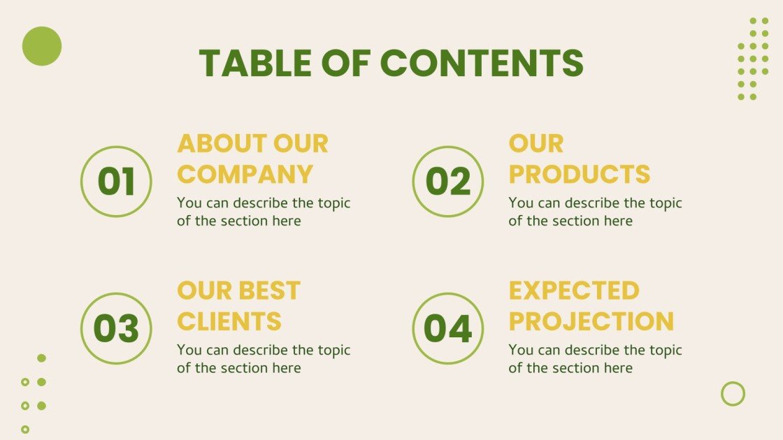 Grocery Store Company Profile | Google Slides & PPT