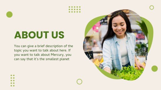 Grocery Store Company Profile | Google Slides & PPT