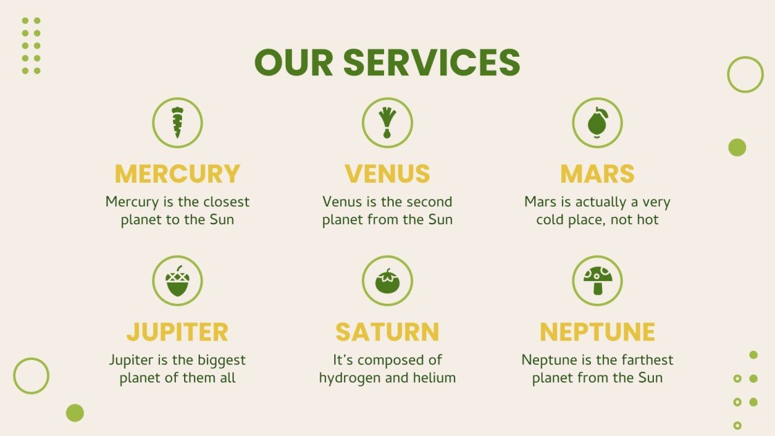 Grocery Store Company Profile | Google Slides & PPT