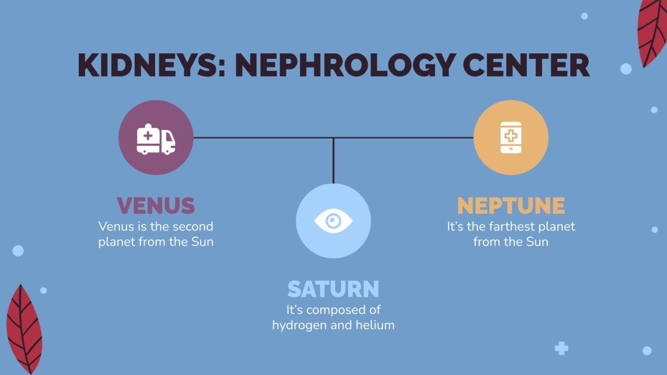 Kidneys: Nephrology Center Infographics | Google Slides