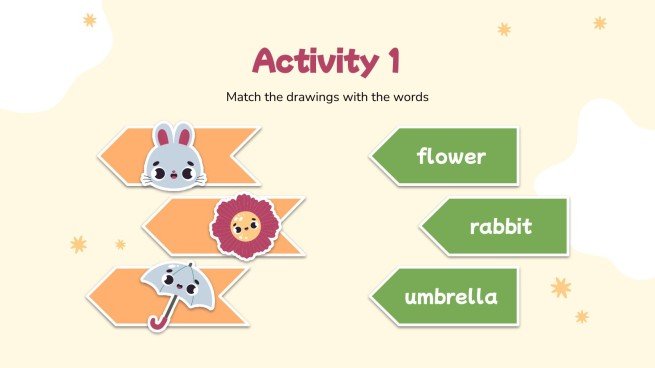 Spring Vocabulary Activities for Pre-K | Google Slides & PPT