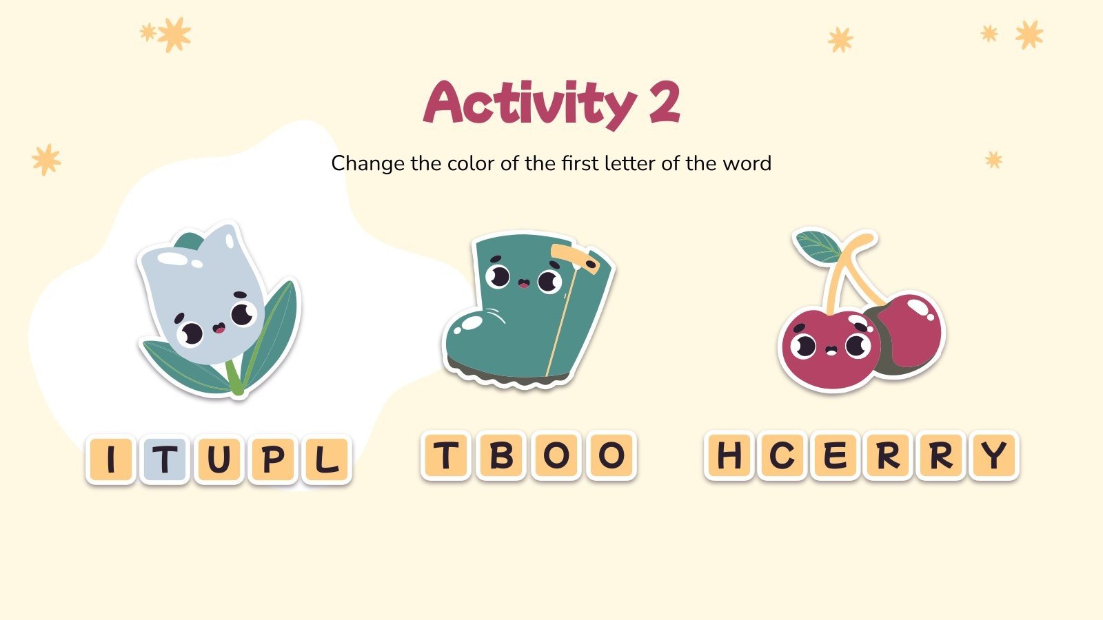 Spring Vocabulary Activities for Pre-K | Google Slides & PPT