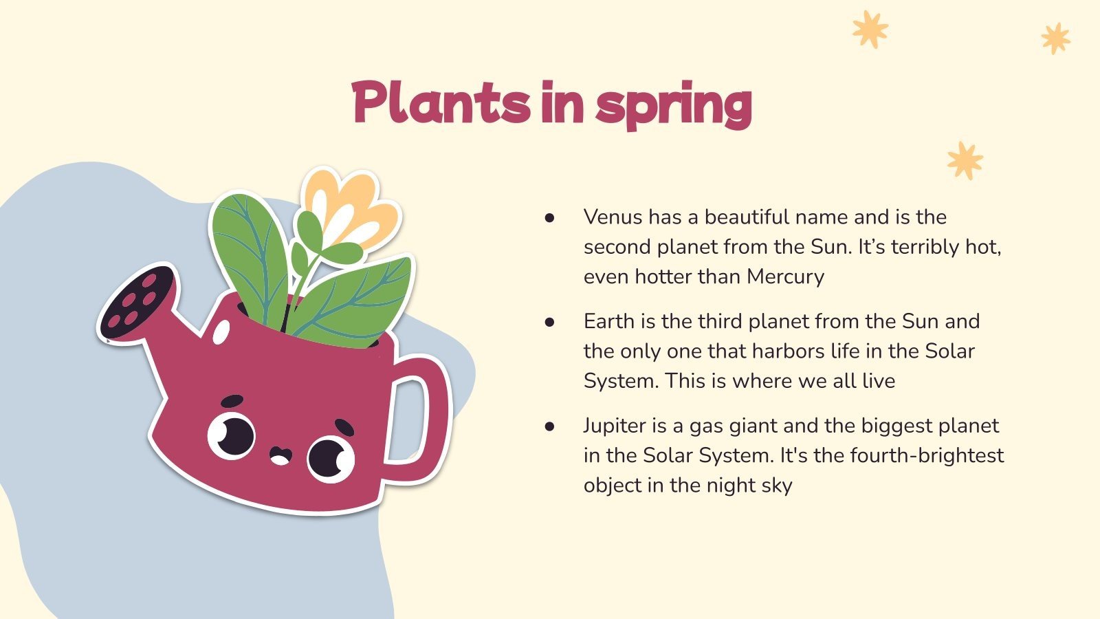 Spring Vocabulary Activities for Pre-K | Google Slides & PPT