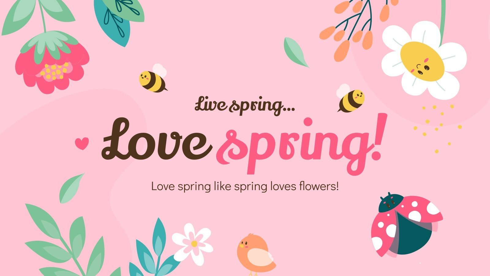 Cute Spring Cards Collection | Google Slides & PowerPoint