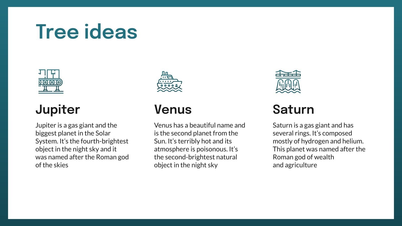 Harbor Management Company Profile | Google Slides