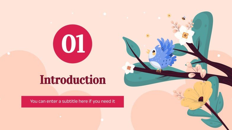 Spring Floral Wonders | Google Slides & PowerPoint