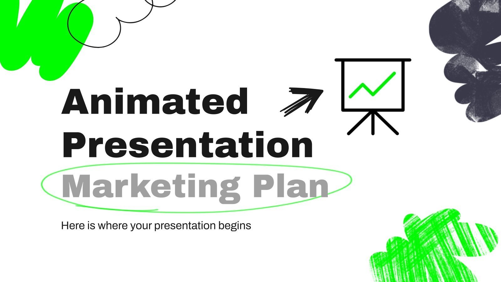 Animated Presentation MK Plan | Google Slides & PowerPoint