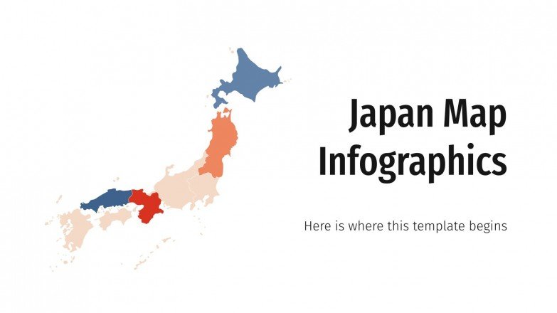 Japan Map Infographics | Google Slides & PPT template