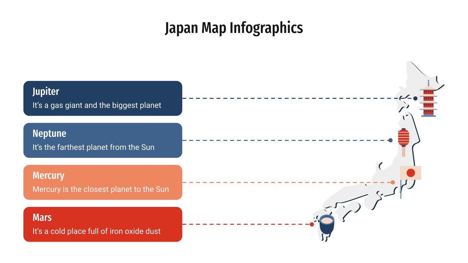 Japan Map Infographics | Google Slides & PPT template