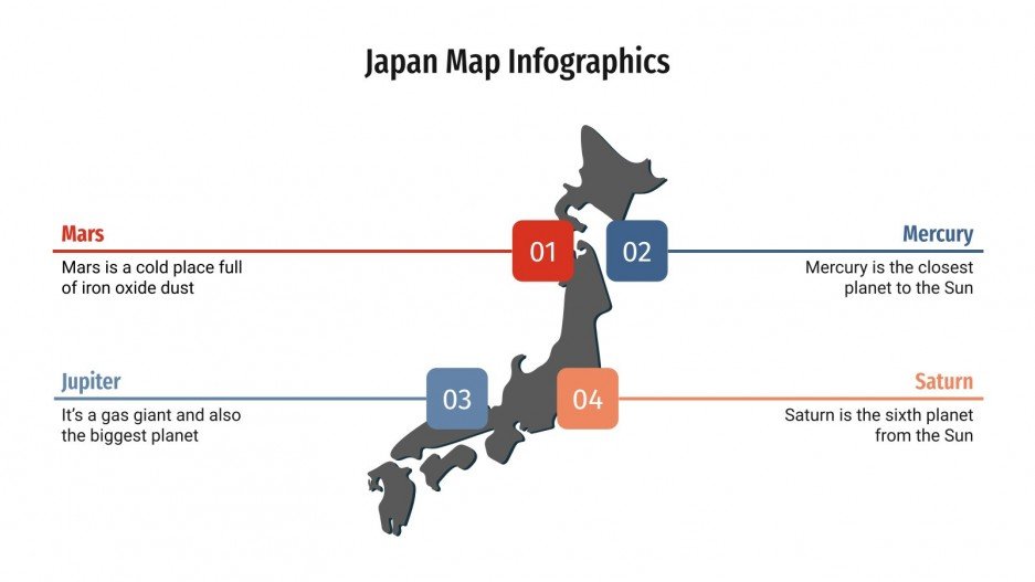Japan Map Infographics | Google Slides & PPT template