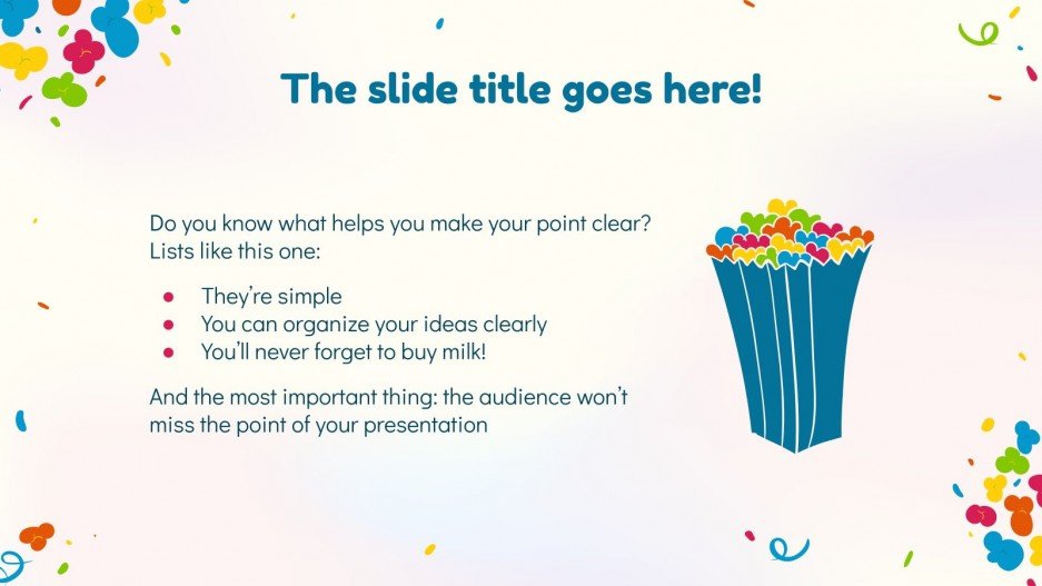 Caramel Popcorn Day! | Google Slides & PowerPoint template