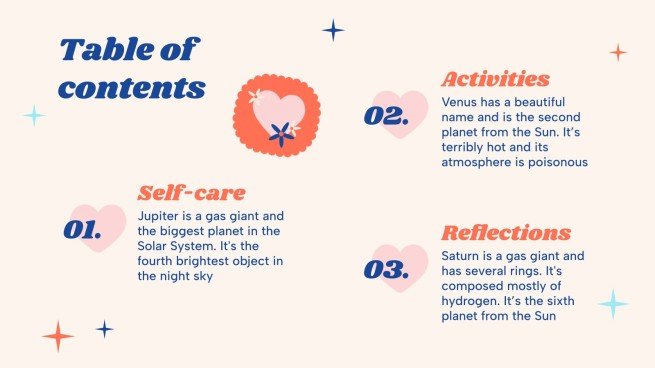 Self-care Activities for Adults | Google Slides & PPT