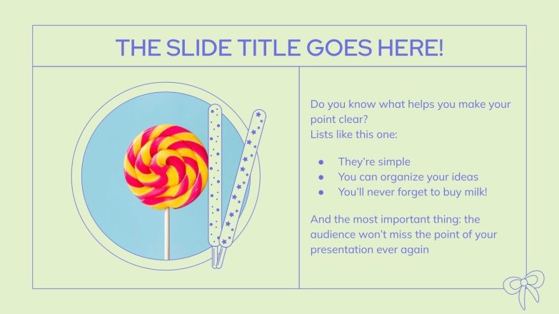 Pastel Candy Theme | Google Slides and PowerPoint