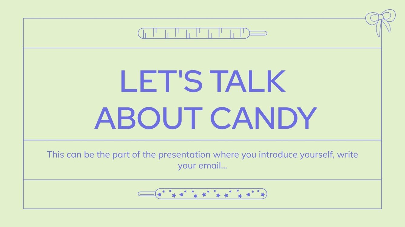 Pastel Candy Theme | Google Slides and PowerPoint
