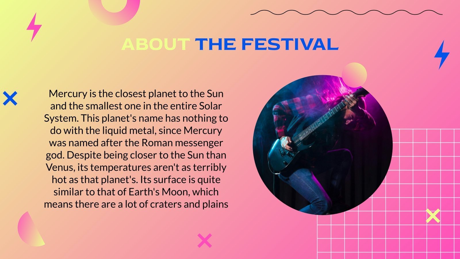 Gradient Festival Theme | Google Slides & PPT