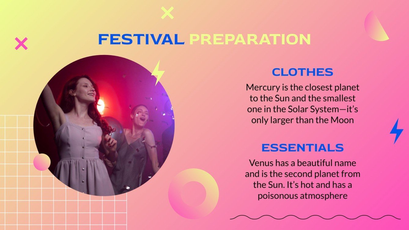 Gradient Festival Theme | Google Slides & PPT