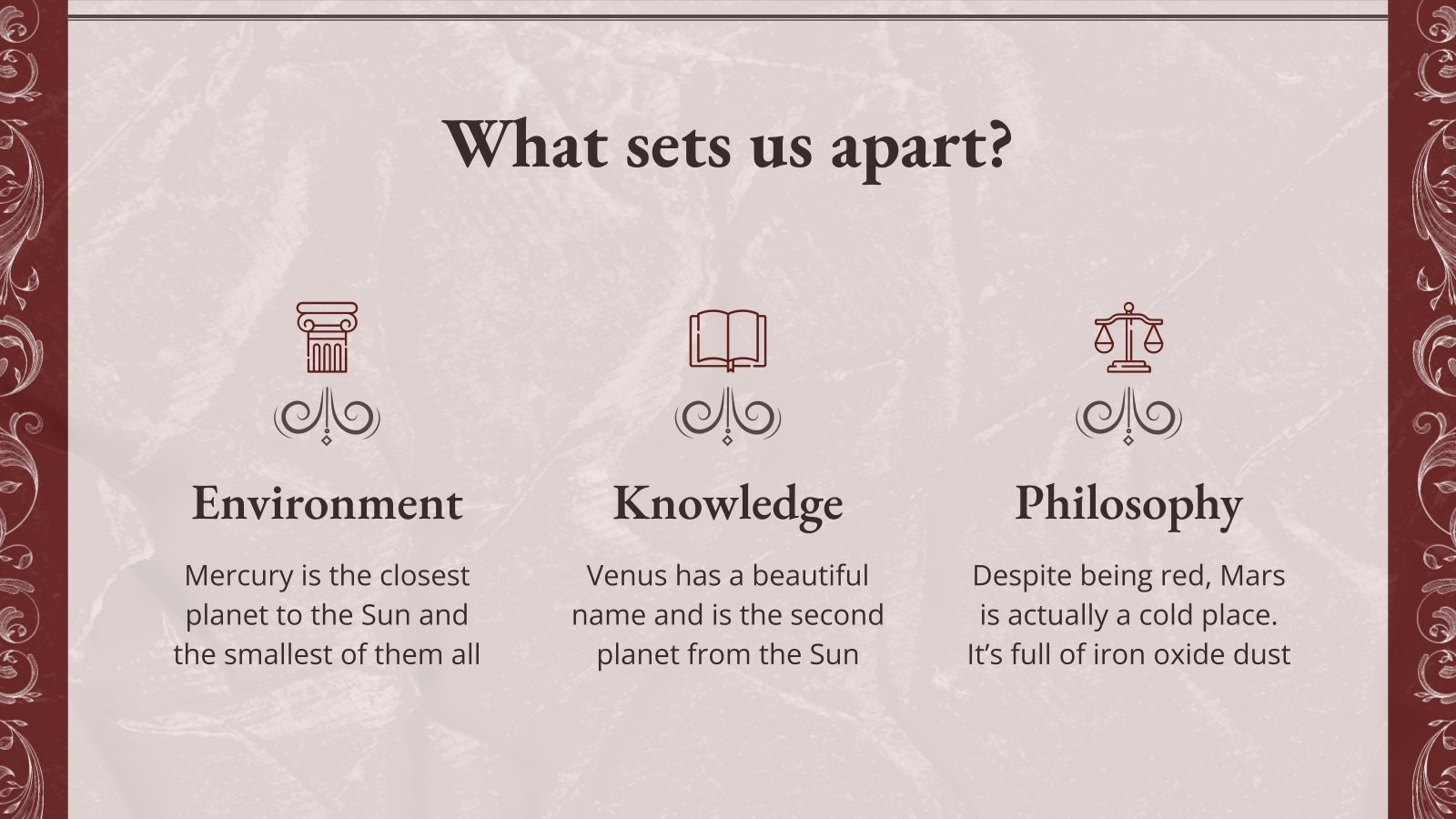 Dark Academia Library | Google Slides & PowerPoint