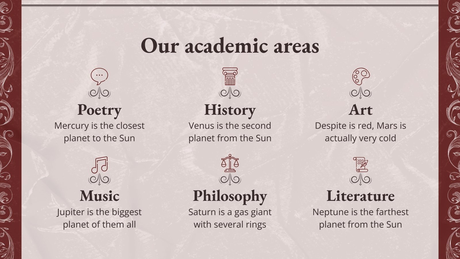 Dark Academia Library | Google Slides & PowerPoint