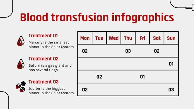 Blood Transfusion Center Infographics | Google Slides & PPT