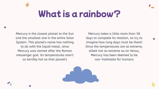 Find a Rainbow Day for Pre-K | Google Slides & PowerPoint