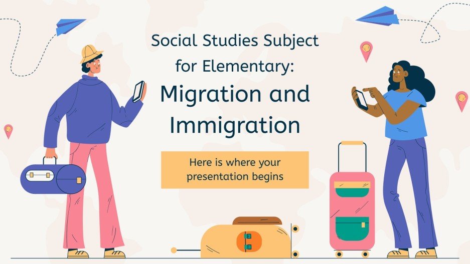 Social Studies: Migration and Immigration | Google Slides