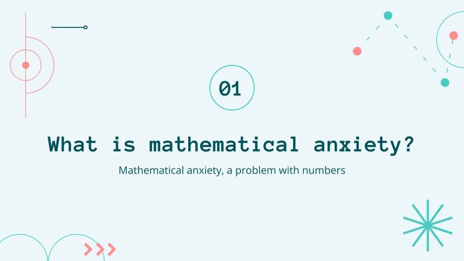 Mathematical Anxiety | Google Slides & PowerPoint
