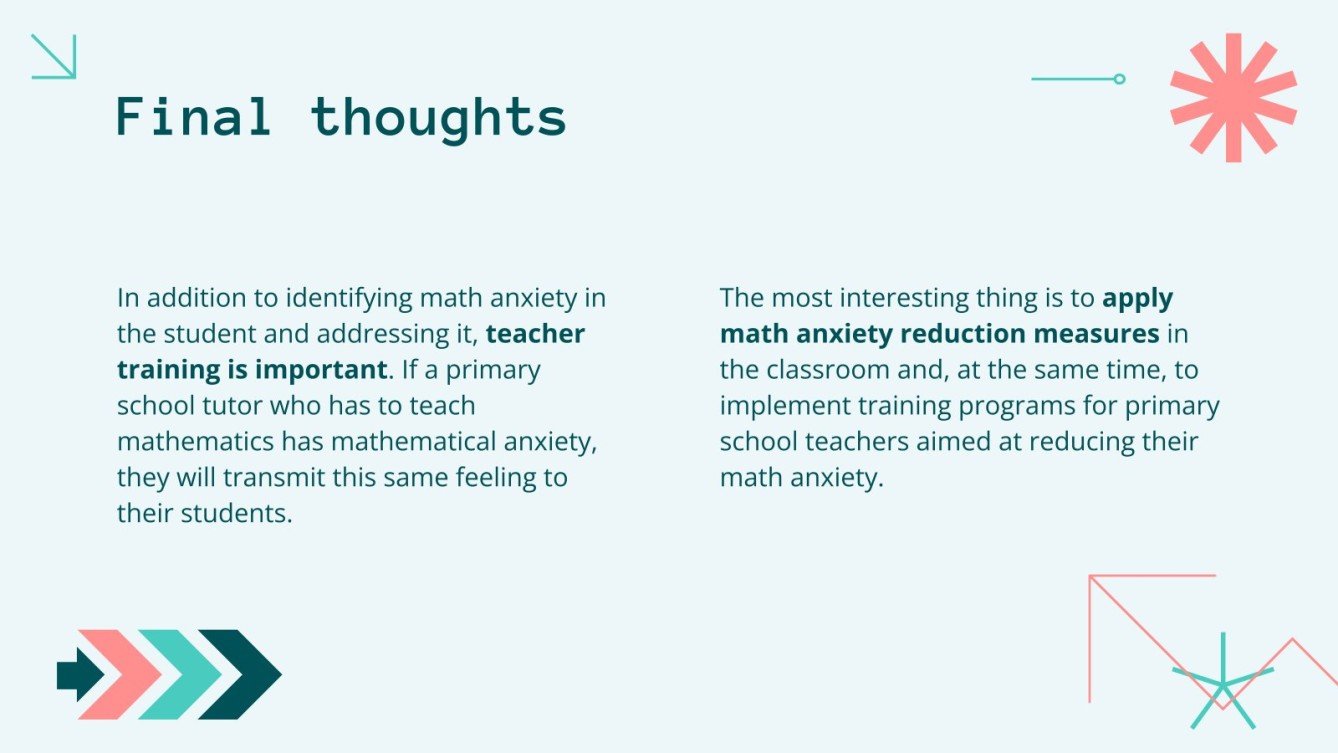 Mathematical Anxiety | Google Slides & PowerPoint