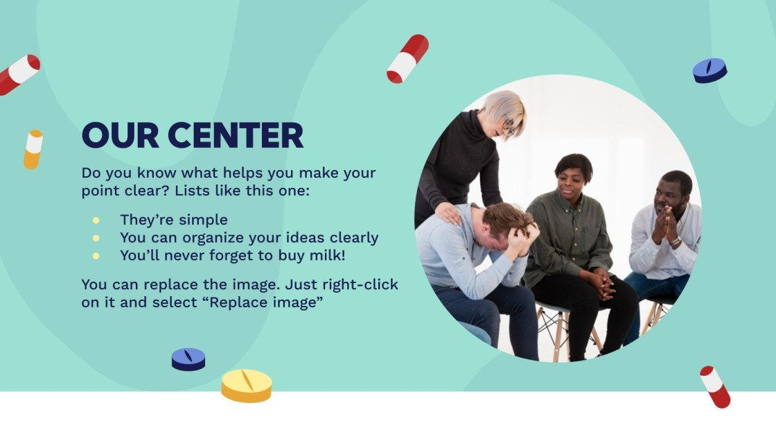 Addiction Recovery Center | Google Slides & PPT