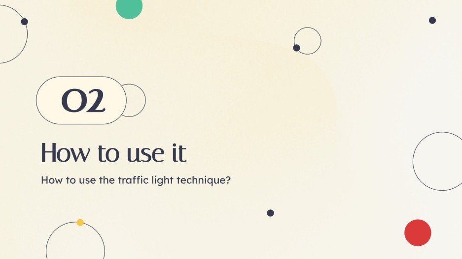 Study Technique: The Traffic Light | Google Slides & PPT