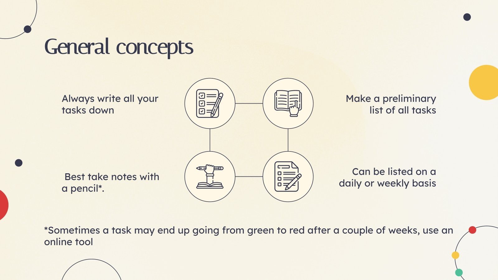 Study Technique: The Traffic Light | Google Slides & PPT