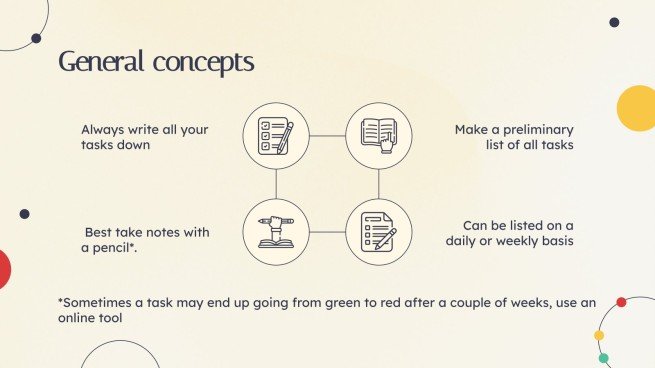 Study Technique: The Traffic Light | Google Slides & PPT