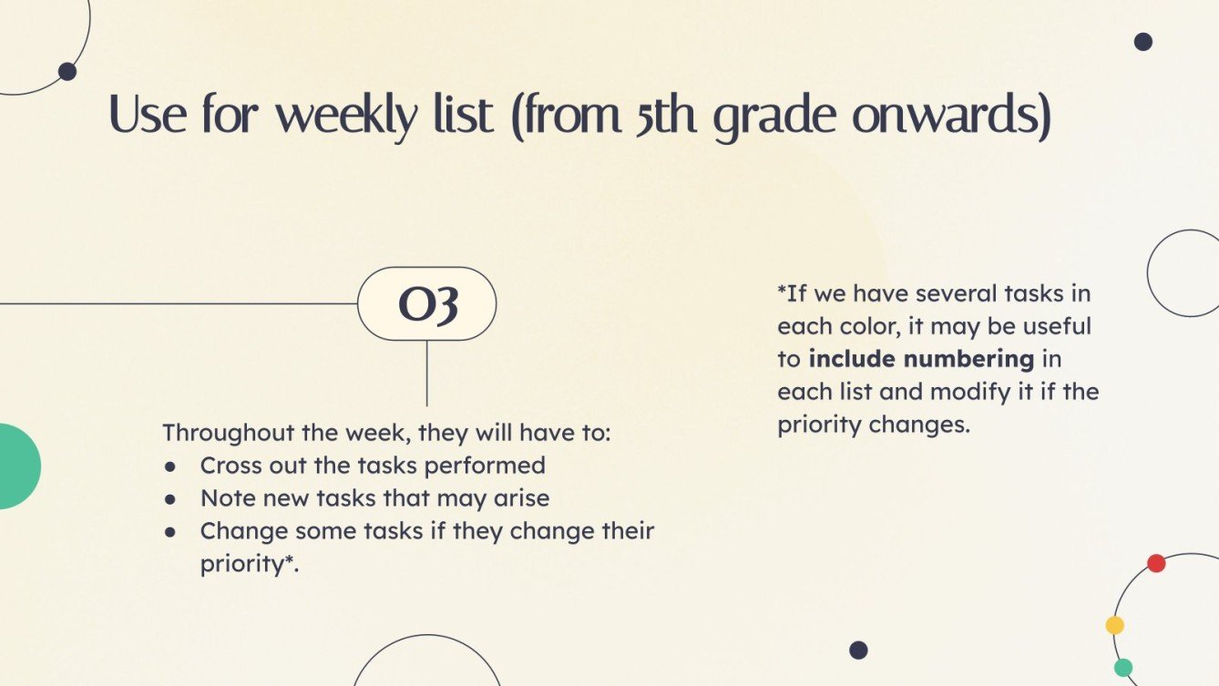 Study Technique: The Traffic Light | Google Slides & PPT