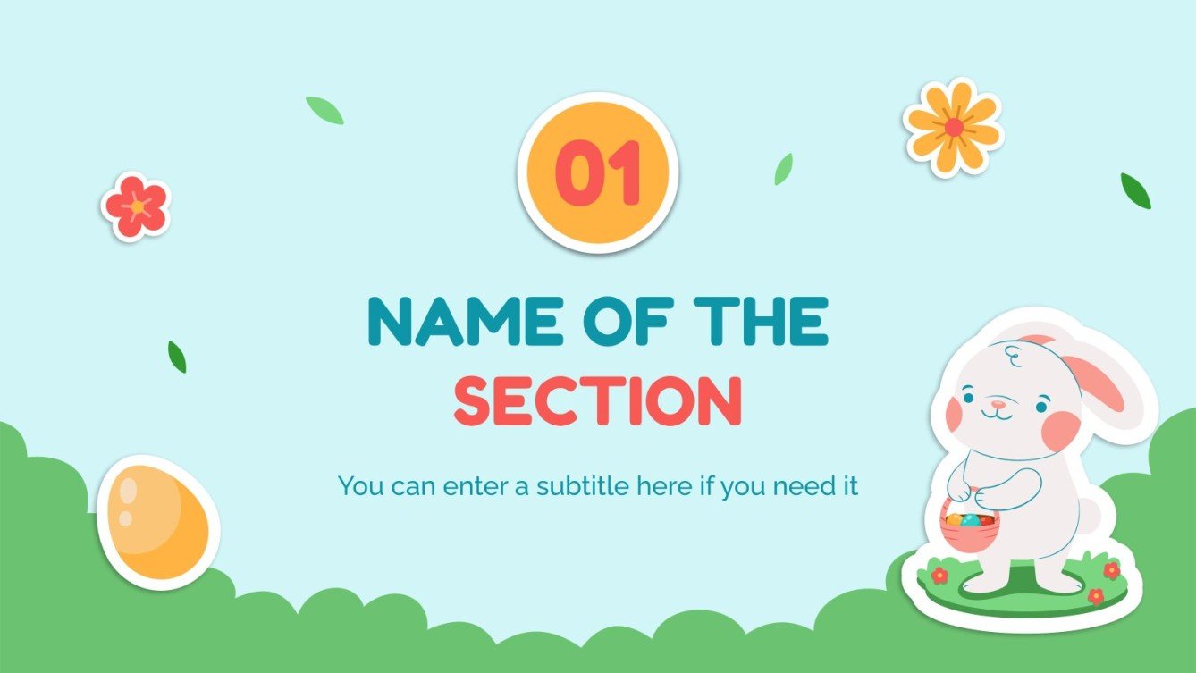 Easter Bunny Minitheme | Google Slides & PPT