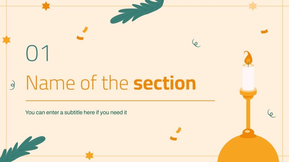 Let's Celebrate Passover | Google Slides & PowerPoint