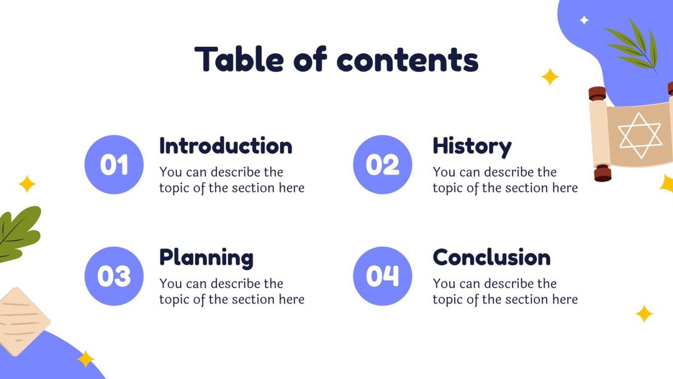 Happy Passover | Google Slides theme & PowerPoint template