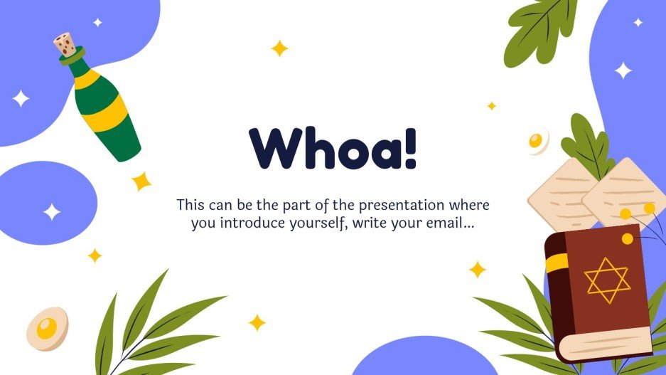 Happy Passover | Google Slides theme & PowerPoint template