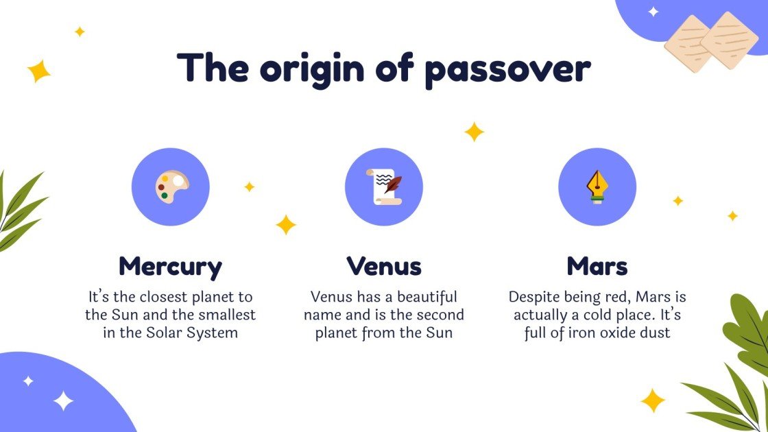 Happy Passover | Google Slides theme & PowerPoint template