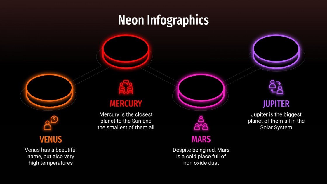 Neon Infographics | Google Slides theme & PowerPoint template