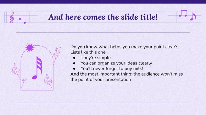 Classical Music Month | Google Slides & PowerPoint template